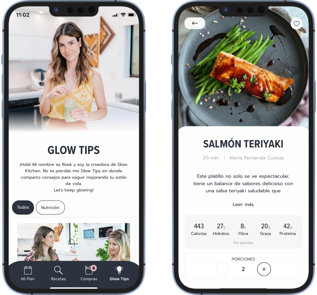 Página Principal – Glow Kitchen